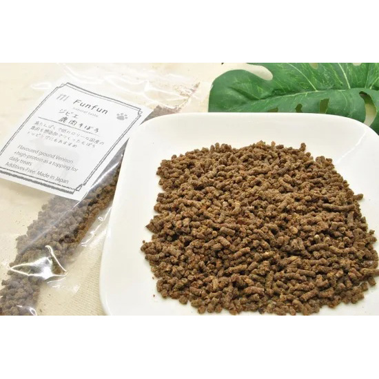 Funfun ジビエ鹿肉そぼろ 60gの通販なら「わんにゃんキッチン」